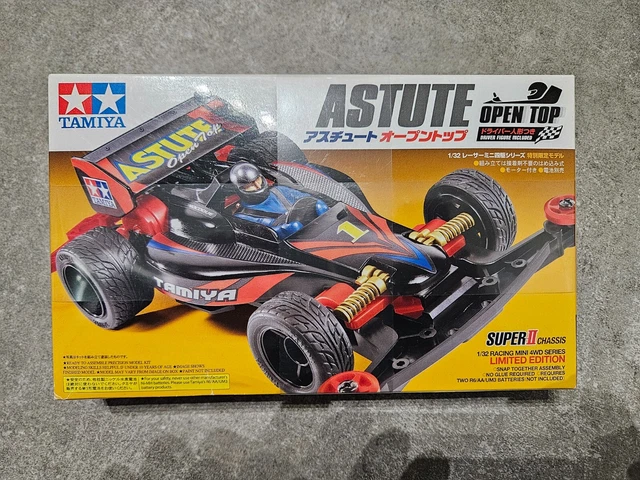 TAMIYA 94813 MINI 4WD ASTUTE OPEN TOP (SUPER II Chassis) Limited ...