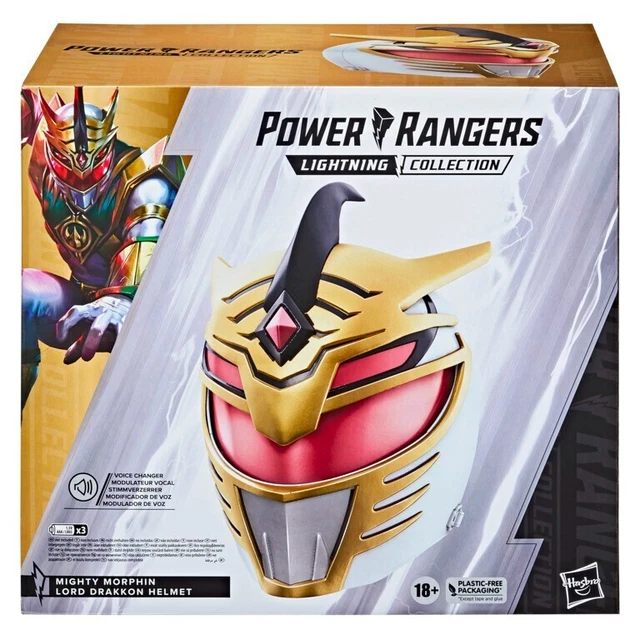 POWER RANGERS LIGHTNING Collection Mighty Morphin Lord Drakkon Helmet £ ...