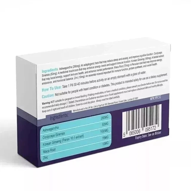 50 X HERBAL V+ Blue Pills Men 100MG £18.99 - PicClick UK