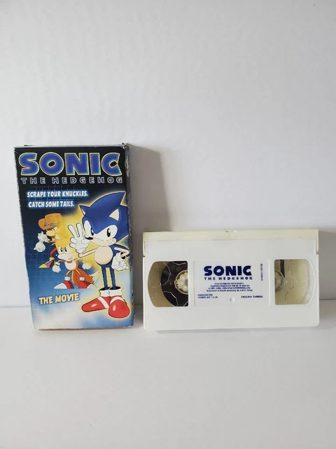 SONIC THE HEDGEHOG The Movie VHS 1999 Sega Dubbed in English EUR 65,09 ...