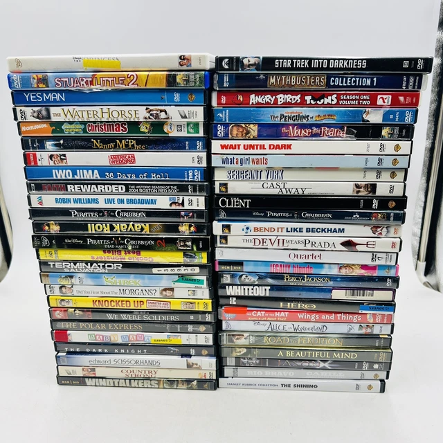 LOT OF 50 DVDs - Wholesale / Bulk DVDs Lot - A-List DVD Movies - AS ...