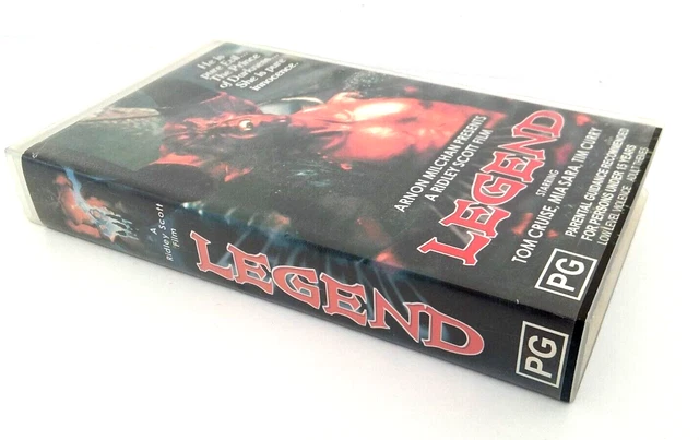 LEGEND VHS TAPE Fantasy Horror Tom Cruise Ridley Scott’s Rare vintage ...