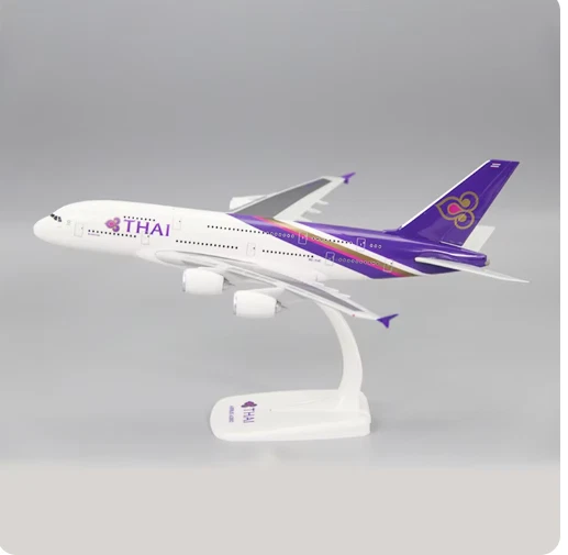 30CM AIRBUS A380 Thai Airlines Aircraft Plane Model Gift £34.99 ...