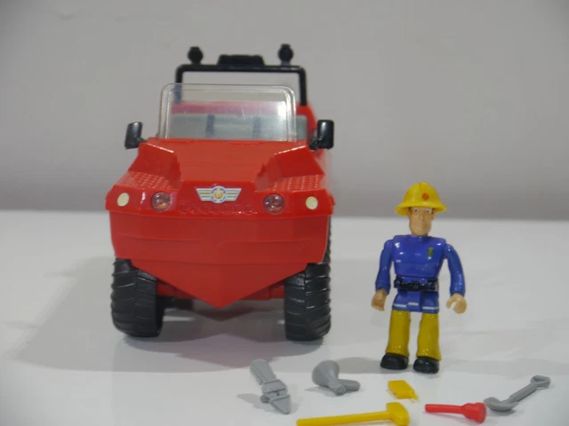 FIREMAN SAM TOYS HYDRUS Amphibious Vehicle Sam Figure Accessories GC ...