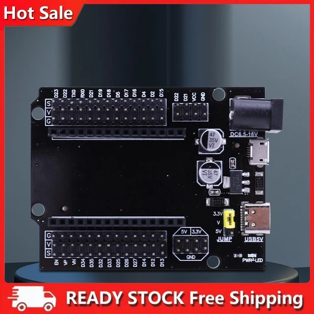 Esp32 Esp32 30p Power Board 24 Ghz Devkit V1 Power Supply Panel Dual Core Cpu £269 Picclick Uk
