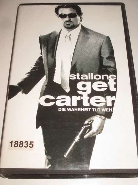 WARNER - GET Carter - VHS/Thriller/Sylvester Stallone/Mickey Rourke ...