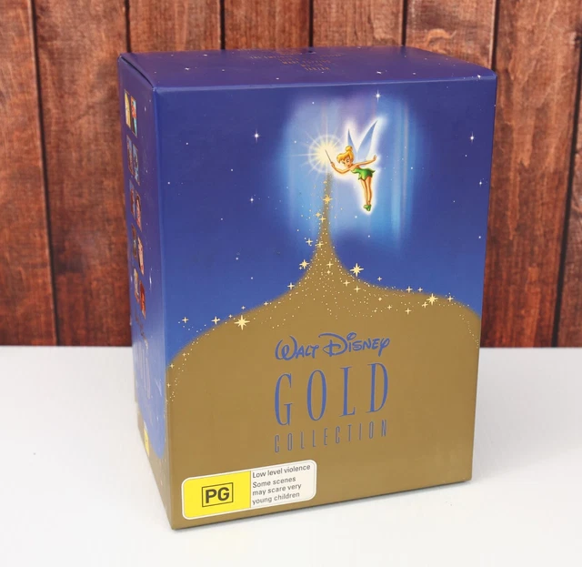 WALT DISNEY GOLD Collection Boxset (DVD, 2007, 10-Disc Set) Alice Dumbo ...