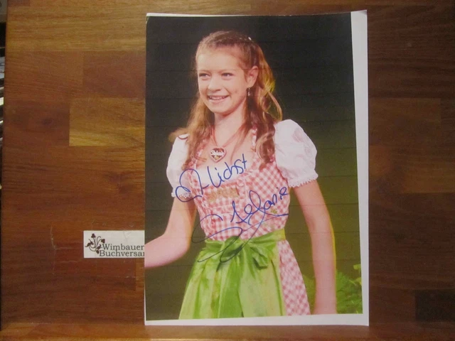 ORIGINAL AUTOGRAPH STEFANIE Jodl folk music // autograph autograph ...