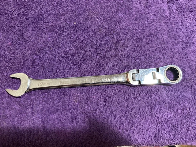 BLUE POINT ,19MM DOUBLE FLEX RATCHETING SPANNER,BOERMDFSP 19 £35.00 ...