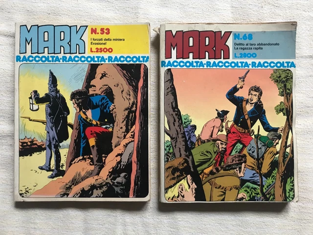 RACCOLTA MARK BONELLI 53 68 Fumetti Araldo Lotto anni 80/90 EUR 20,00 ...