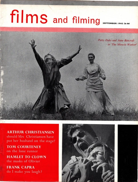 (F&F46) FILMS & Filming Magazine Cover Page 11X8" Sep 1962 Patty Duke £ ...