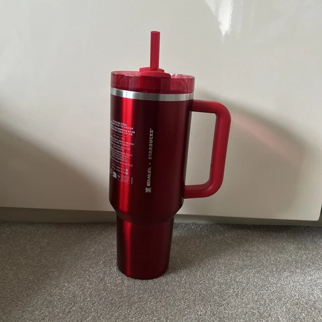 NEW STANLEY X Starbucks Red 40oz Quencher Tumbler Cup (UK Limited ...