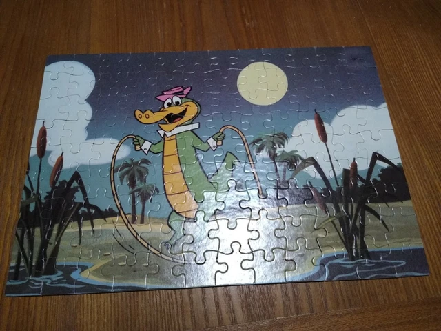 1979 HANNA BARBERA Wally Gator Puzzle 100 Pieces Milton Bradley MB £18. ...