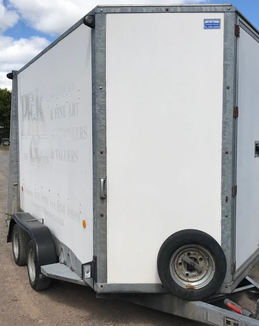 IFOR WILLIAMS BOX trailer with combination ramp doors BV106G 3500Kg £ ...