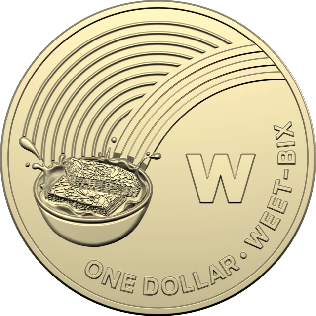 2019 AUSTRALIA POST Great Aussie Coin Hunt -Letter 'W' - Weet-Bix, $1 ...