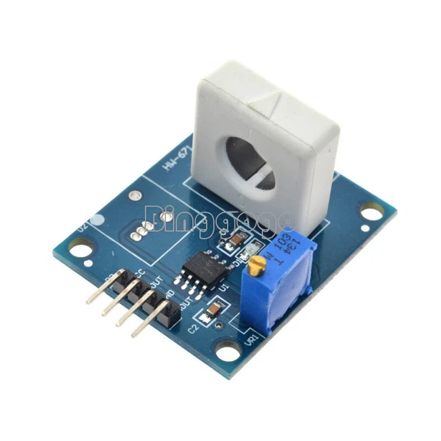 WCS1800 HALL CURRENT Sensor Module 35A Overcurrent Protection Current ...