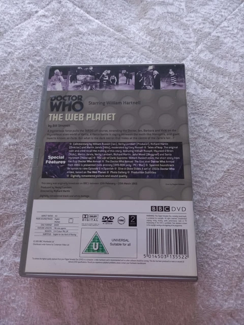 DOCTOR WHO - The Web Planet (DVD, 2005) £6.52 - PicClick UK