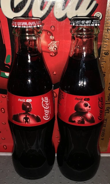 2025 COCA COLA Original Taste X Star Wars K2So & Coke Zero Bb8 Glass ...