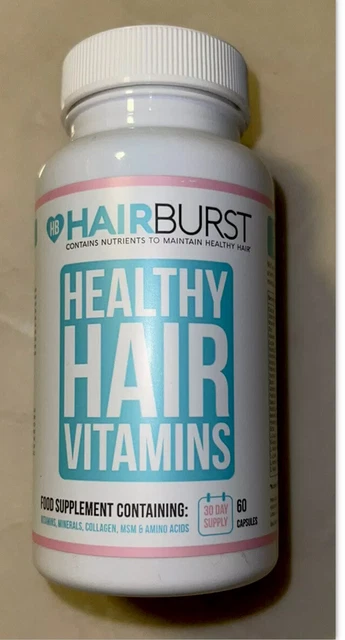 Hairburst Healthy Hair Growth Vitamins 60 Capsules New And Sealed £18 00 Picclick Uk