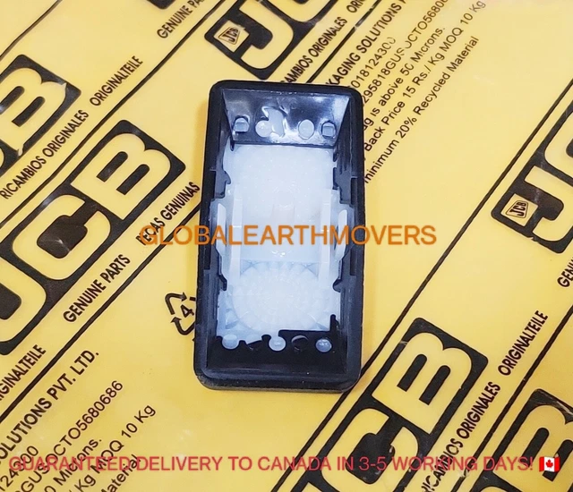 JCB BACKHOE- GENUINE Jcb Actuator Beacon Light Switch Cover (Part No ...