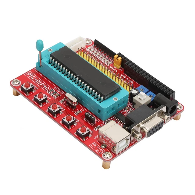 MICROCHIP LEARNING BOARD PIC16F877A Microcontroller Development Board With New £14.99 - PicClick UK