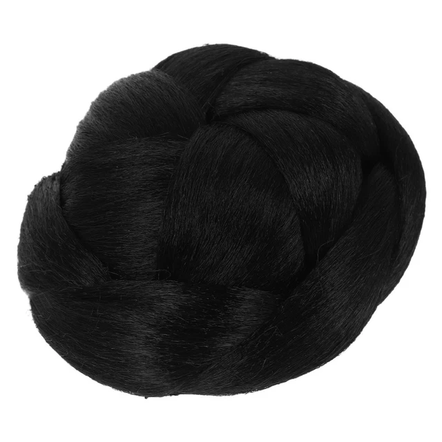 3 PACK FAKE Hair Piece Bun Accessory for Braided Hairpiece Women £24.99 ...