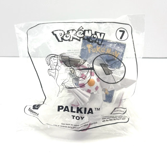 MCDONALDS POKEMON PALKIA Action Figure 2018 Happy Meal Toy #7 Pearl ...