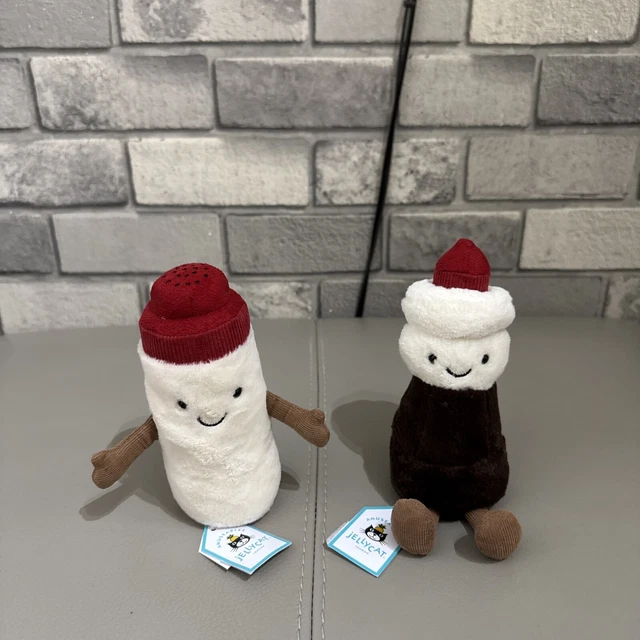 JELLYCAT SELFRIDGES EXCLUSIVE Vinny Vinager and Salty Steve Soft Toy ...