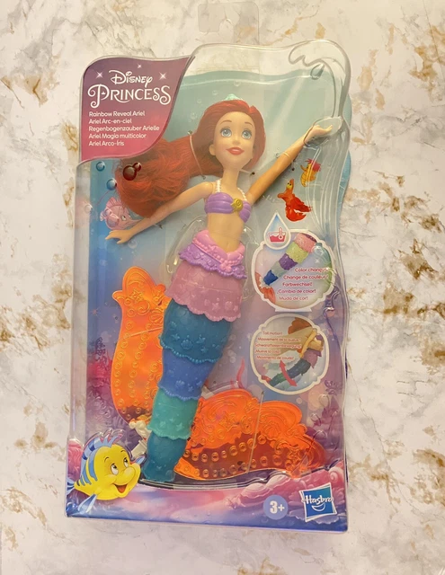 Disney Princess Rainbow Reveal Ariel Color Change Disneys The Little ...