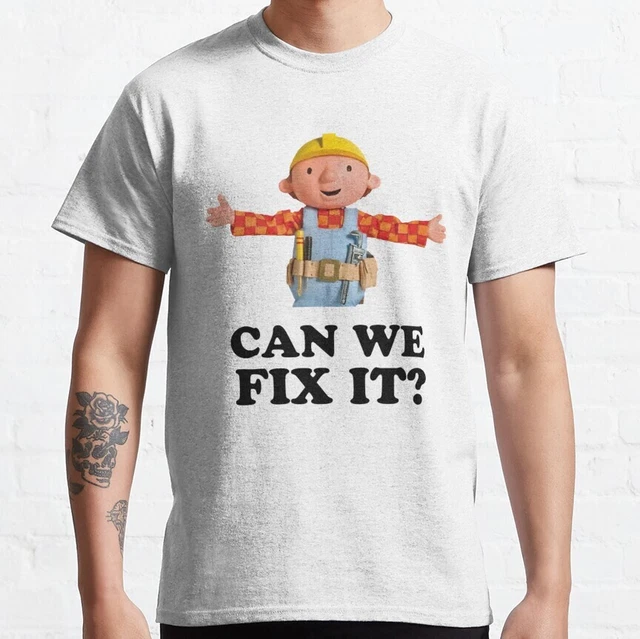 BOB THE BUILDER Can We Fix It Classic T-Shirt £6.60 - PicClick UK
