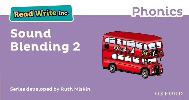 READ WRITE INC. Phonics: Sound Blending Book 2 by Ruth Miskin Paperback ...