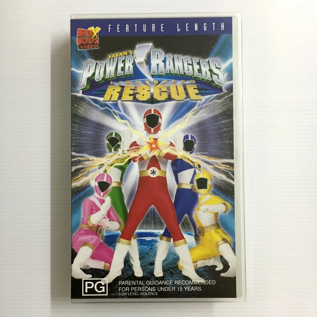 POWER RANGERS LIGHTSPEED RESCUE 2000 Vintage Power Rangers Tv Show Move ...