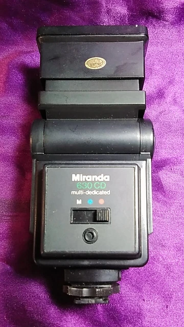 MIRANDA 630CD MULTI Dedicated THYRISTOR Flash Vintage Camera £5.40 ...