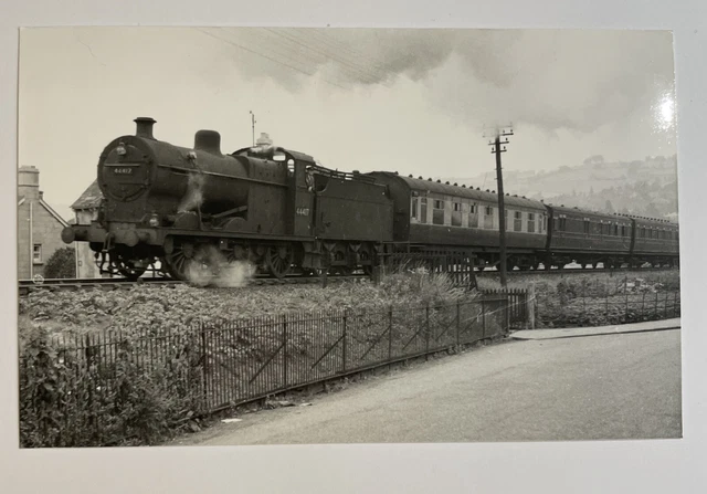 LMS RAILWAY LOCOMOTIVE Photograph - 44417 Bath - F32 £2.99 - PicClick UK