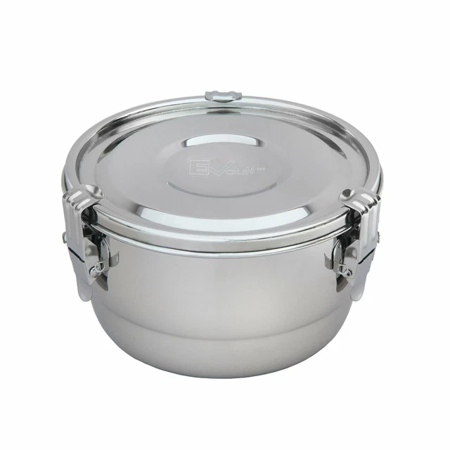 CVAULT 21 LITRE Curing Storage Container 1000 grams Metal Storage Jar ...