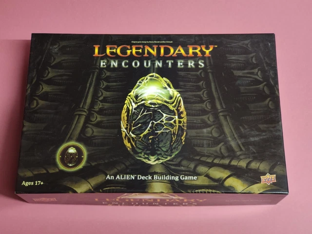 LEGENDARY ENCOUNTERS: AN Alien Deck-building Boardgame with Sleeves ...