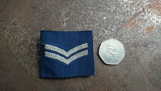 VINTAGE COLD WAR Royal Air Force RAF Corporal Rank Slide x 1 £2.80 ...
