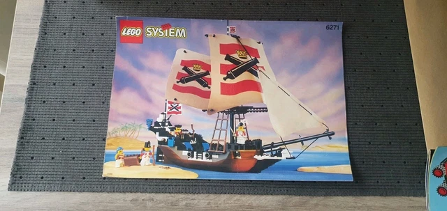 LEGO NOTICE DE Montage Instruction Bateau Pirates Set 6271 Imperial ...