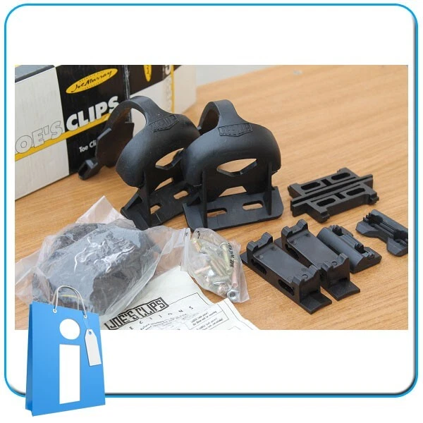 NOS HALF ORTEIL Cale-Pieds Joe ´ S Clips Kona Murray Vintage MTB Rétro ...