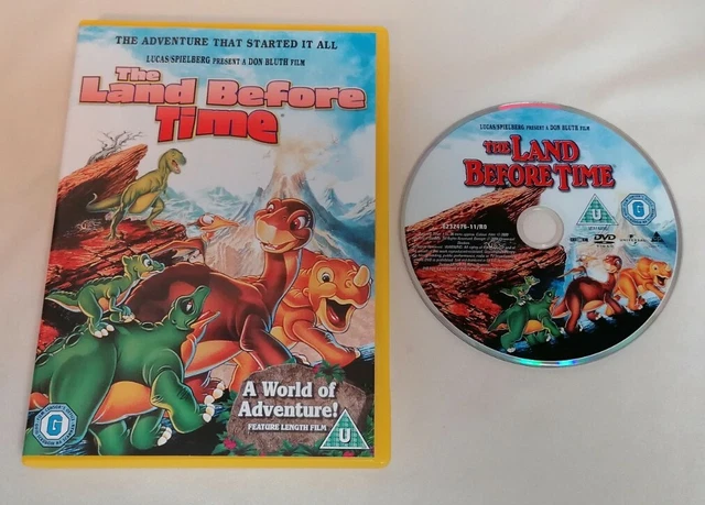 DVD - THE Land Before Time Animated Film Spielberg Lucas Bluth DVD PAL ...