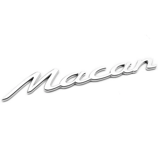 INSIGNE EMBLÈME HAYON hayon Porsche Macan neuf d'origine (2015-2020) OE ...