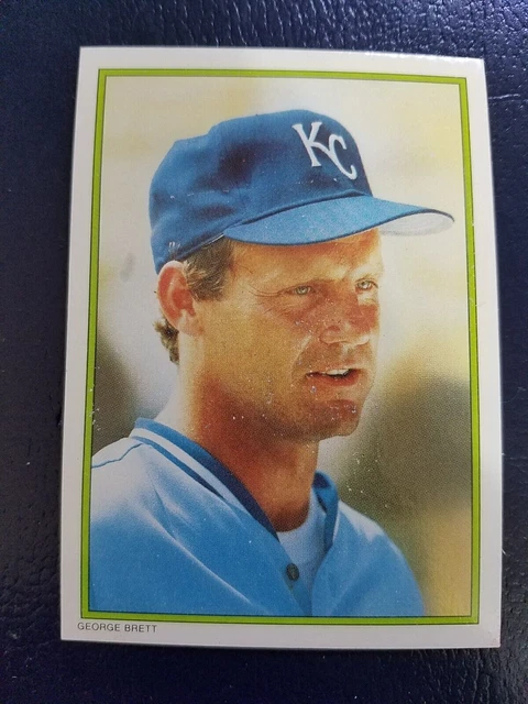 GEORGE BRETT KANSAS City Royals 1986 Topps All-Star brillant #18 comme ...