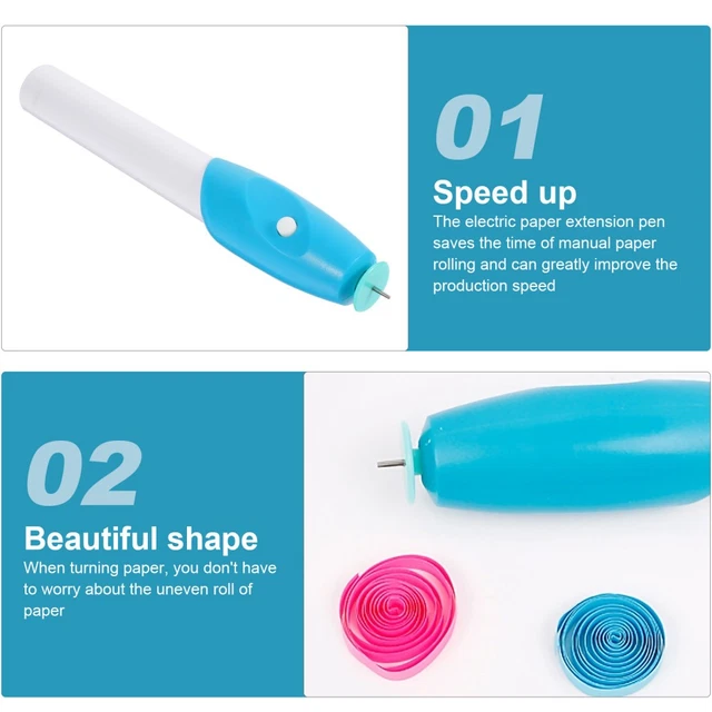 QUILLING PAPER CRAFT Rolling Kit Curling Pen for Diy Electric Tool $20. ...