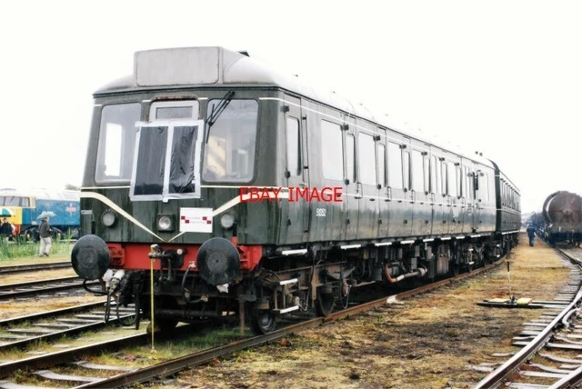 PHOTO PRESERVED Class 117 3-Car Dmu With Dmbs No 51352 At Long Marston ...