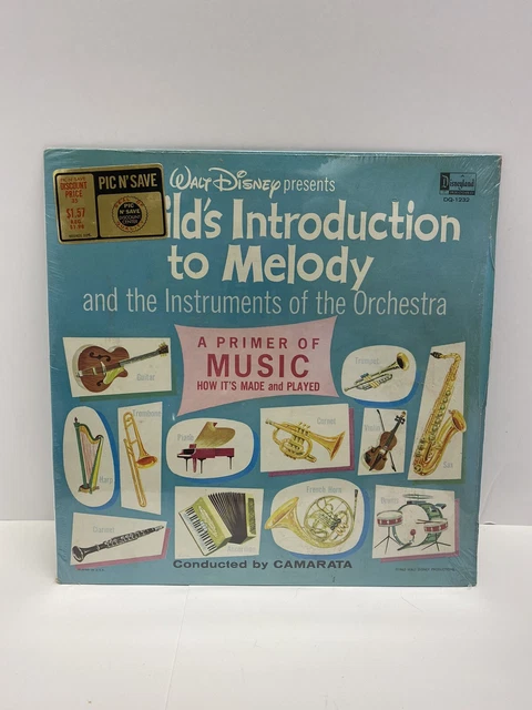 LP WALT DISNEY Presents A Child's Introduction To Melody sellado EUR 16 ...