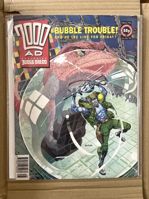 2000AD JUDGE DREDD Prog 791 1992 Magazine Comic £2.24 - PicClick UK