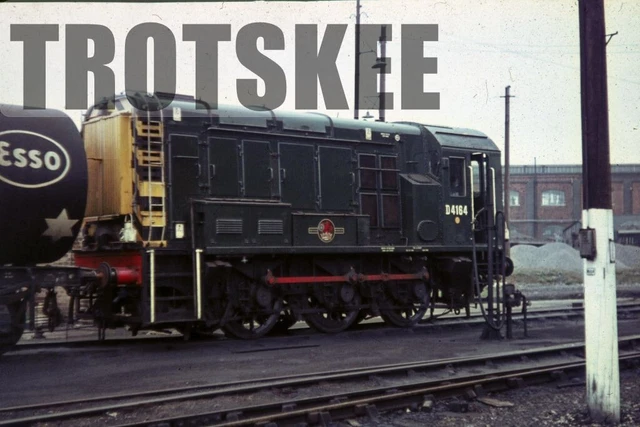 35MM SLIDE BR British Railways Diesel Loco Class 08 D4164 c1966 ...