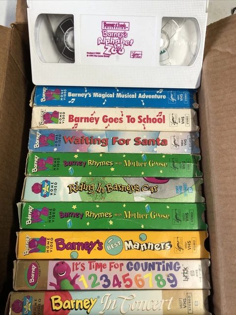 Barney Vhs Lot 20 00 Picclick - vrogue.co