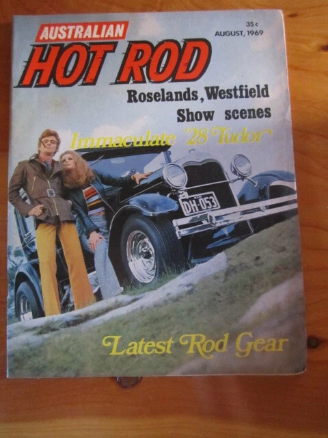 MAGAZINE AUSTRALIAN HOT Rod August 1969 Great *** Must See ** EUR 3,05 ...