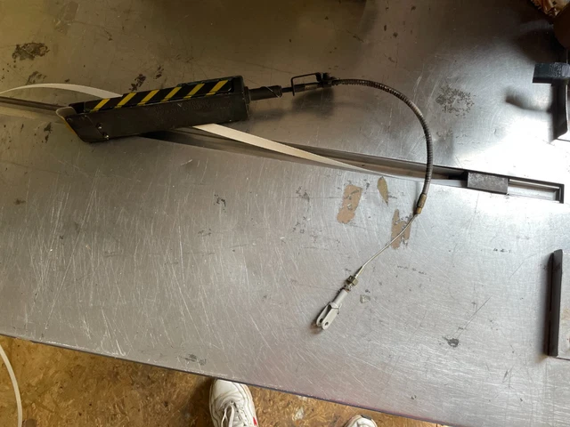 EX RAF TORNADO Aircraft Canopy MDC Operating Handle Assembly (R3) Black ...